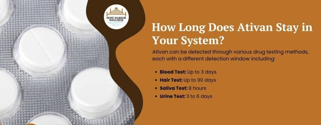 How Long Does Ativan Stay in Your System? Ativan Half-Life
